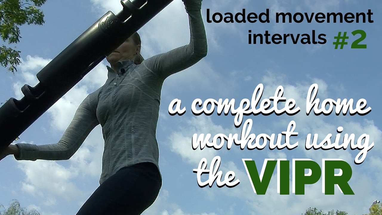 Loaded Movement Intervals #2 using the ViPR | programFIT