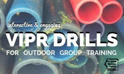 Outdoor group ViPR drills to use when you have more people than ViPRs ...